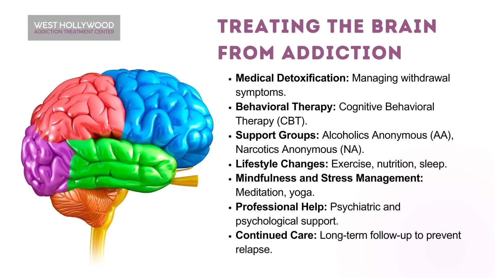 Addiction and the brain: 10 parts of the brain affected by addiction